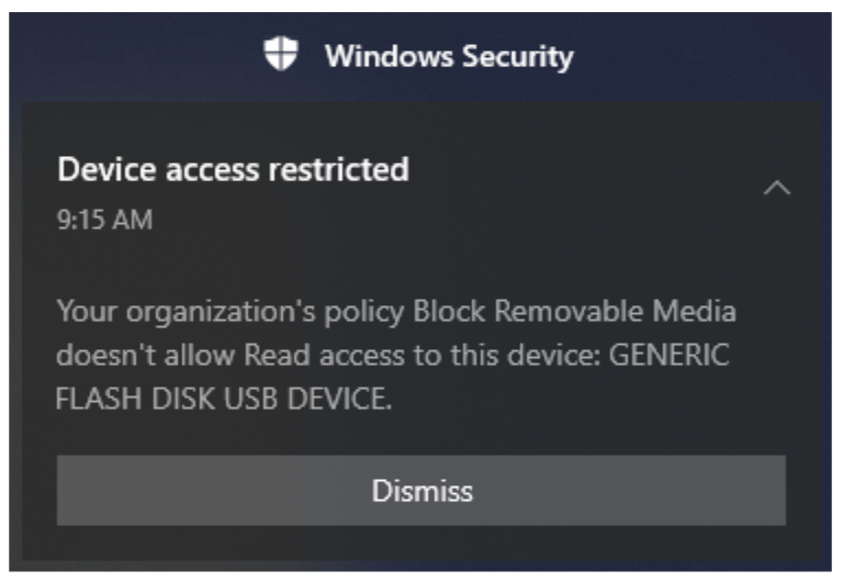 How to use Microsoft Intune to Block USB Drives
